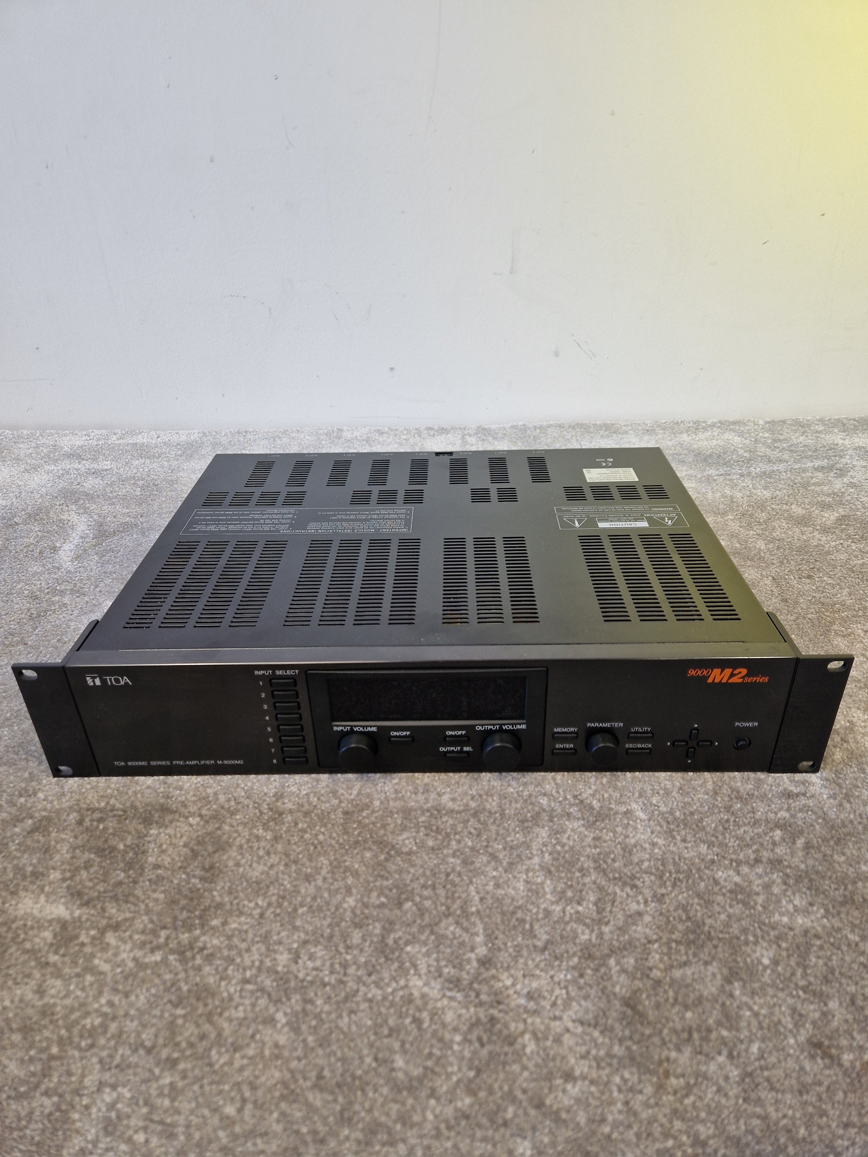 TOA 9000M2 Series - Digital Matrix Mixer/Amplifier - Excellent – Audio Trader