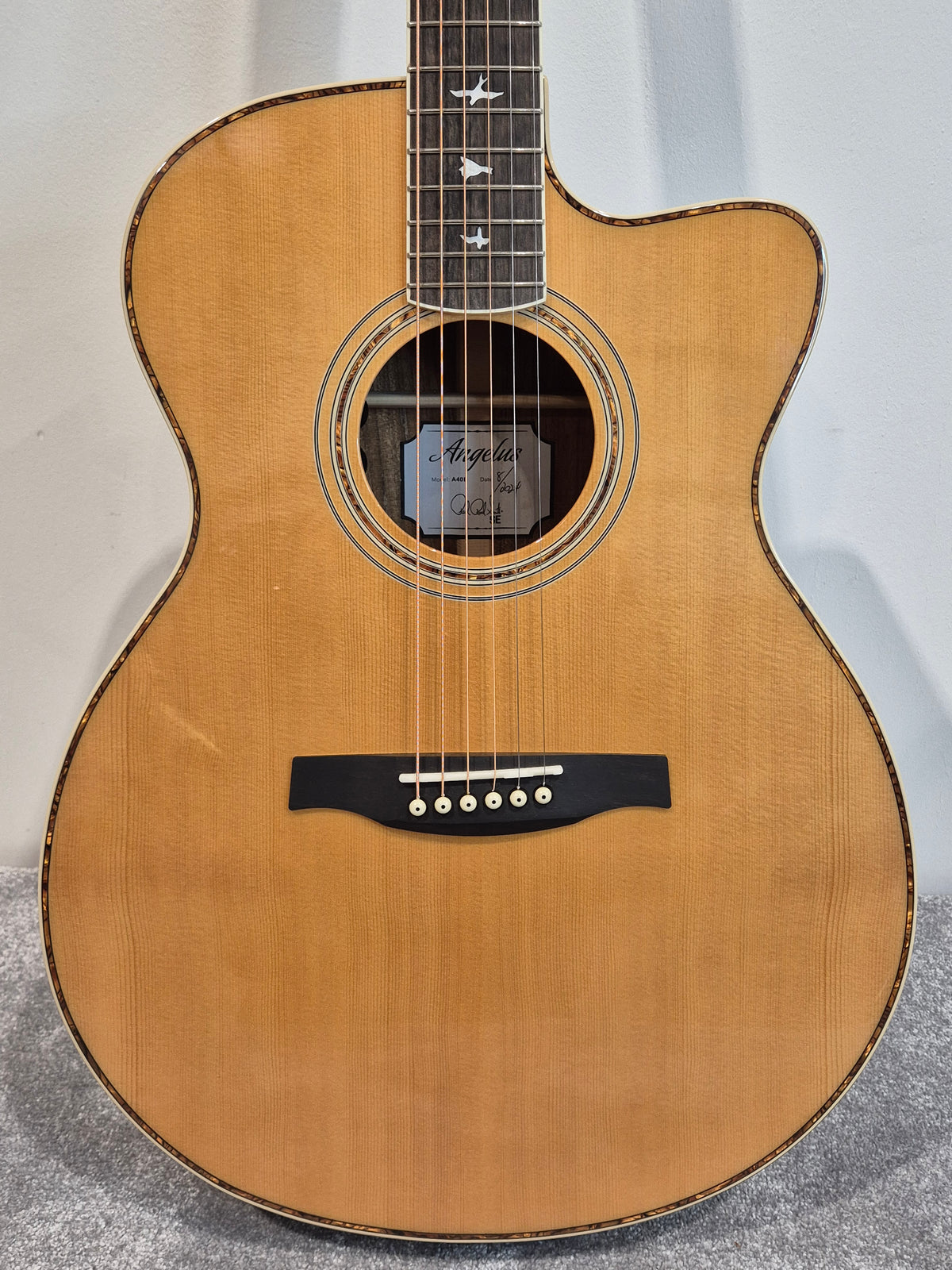 PRS SE A40E - Angelus Acoustic Electric Guitar with Hard Case RRP £769 ...