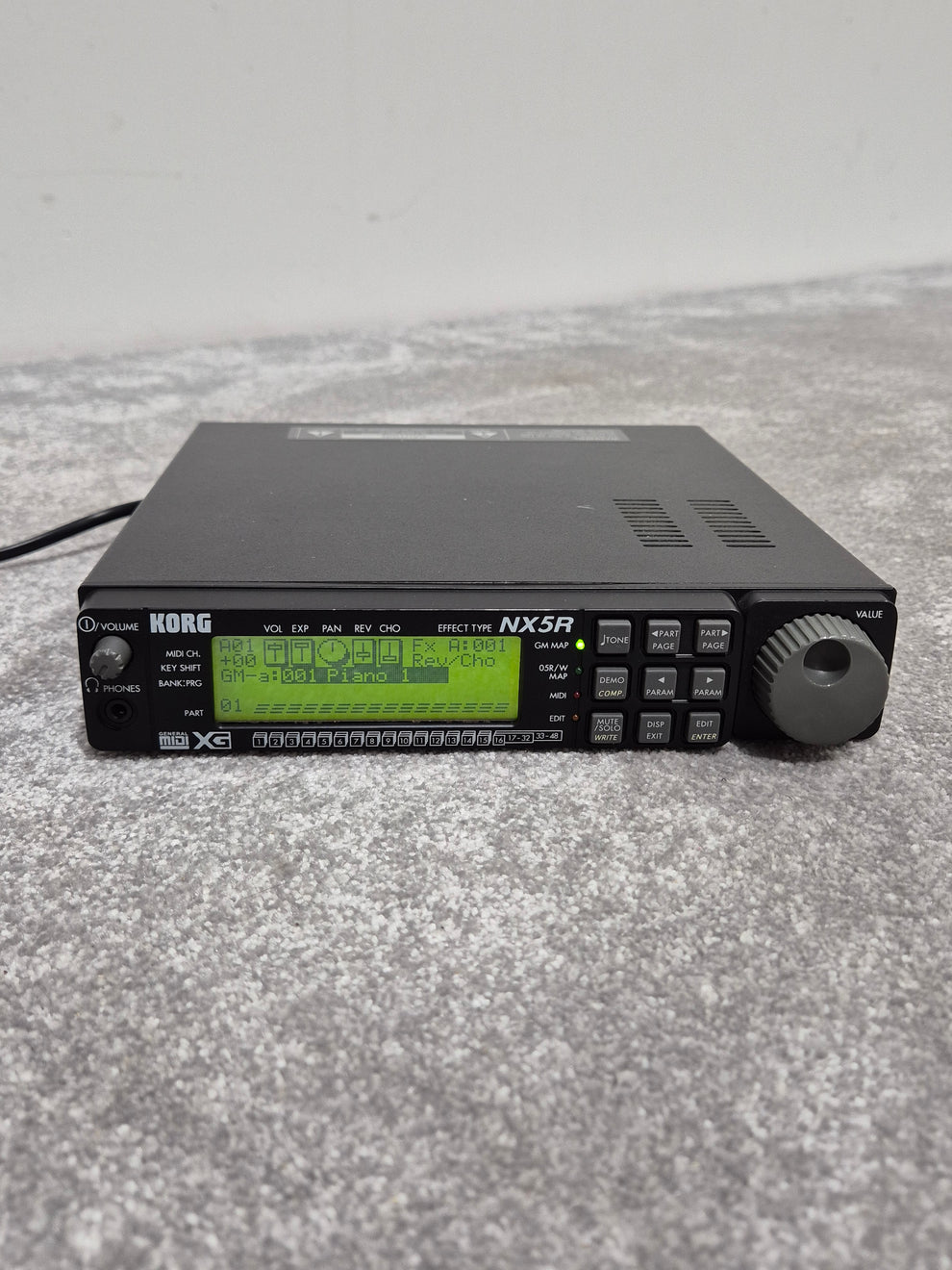 Korg NX5R - Desktop Synthesizer MIDI Sound Module From 1999 – Audio Trader