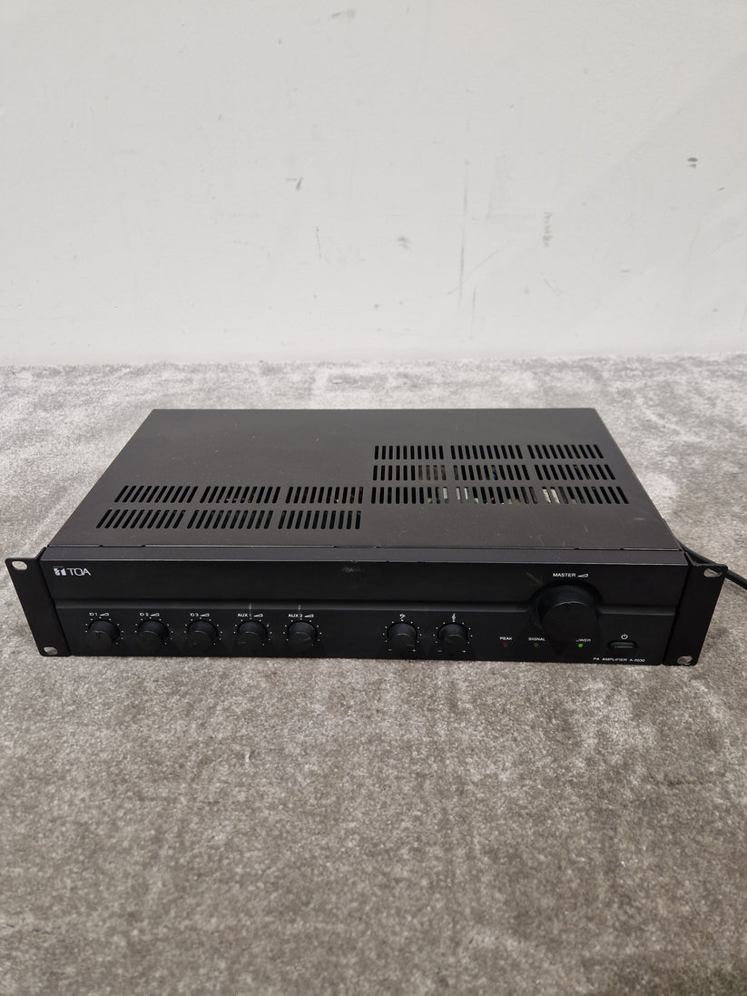 TOA PA Amplifier A-2030 - 30W Output, 3 Mic Inputs - Good – Audio Trader