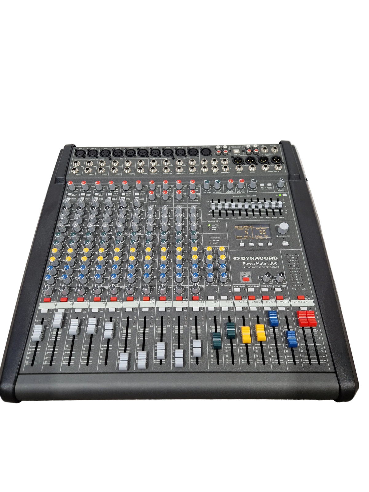 Dynacord Powermate 1000-3 - 2000W Powered Mixer - Excellent w/ Origina ...