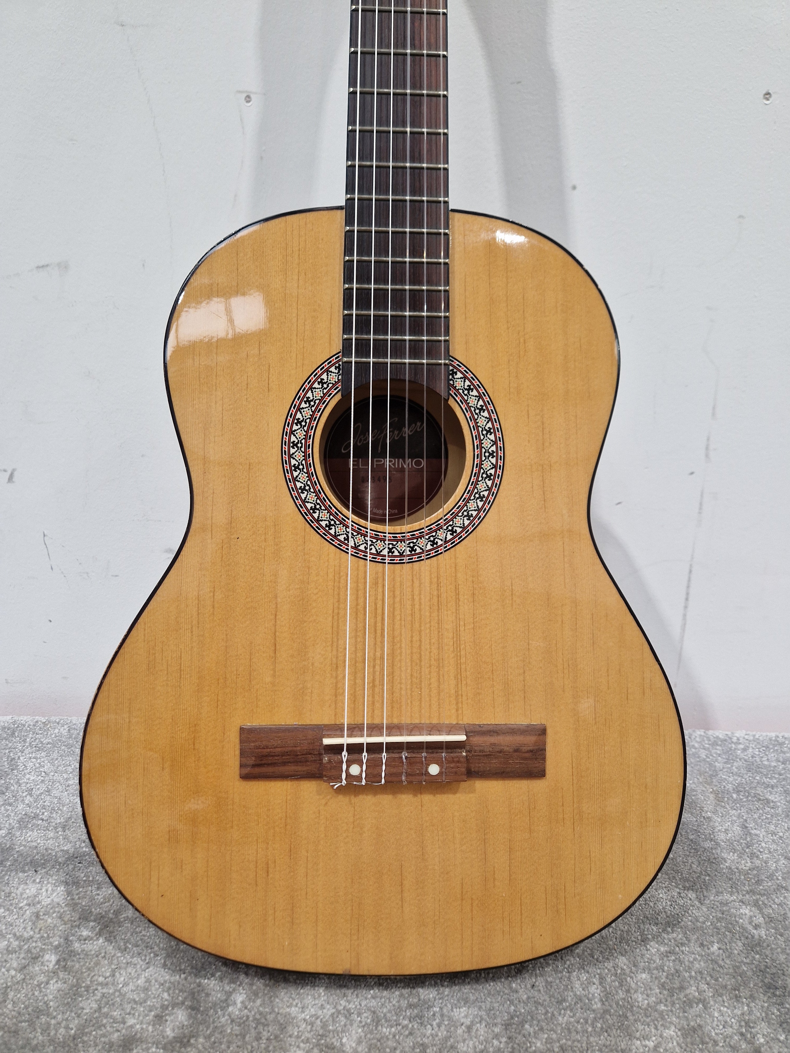 Jose Ferrer EL Primo Classical Guitar - Solid Cedar Top, Rosewood Back ...