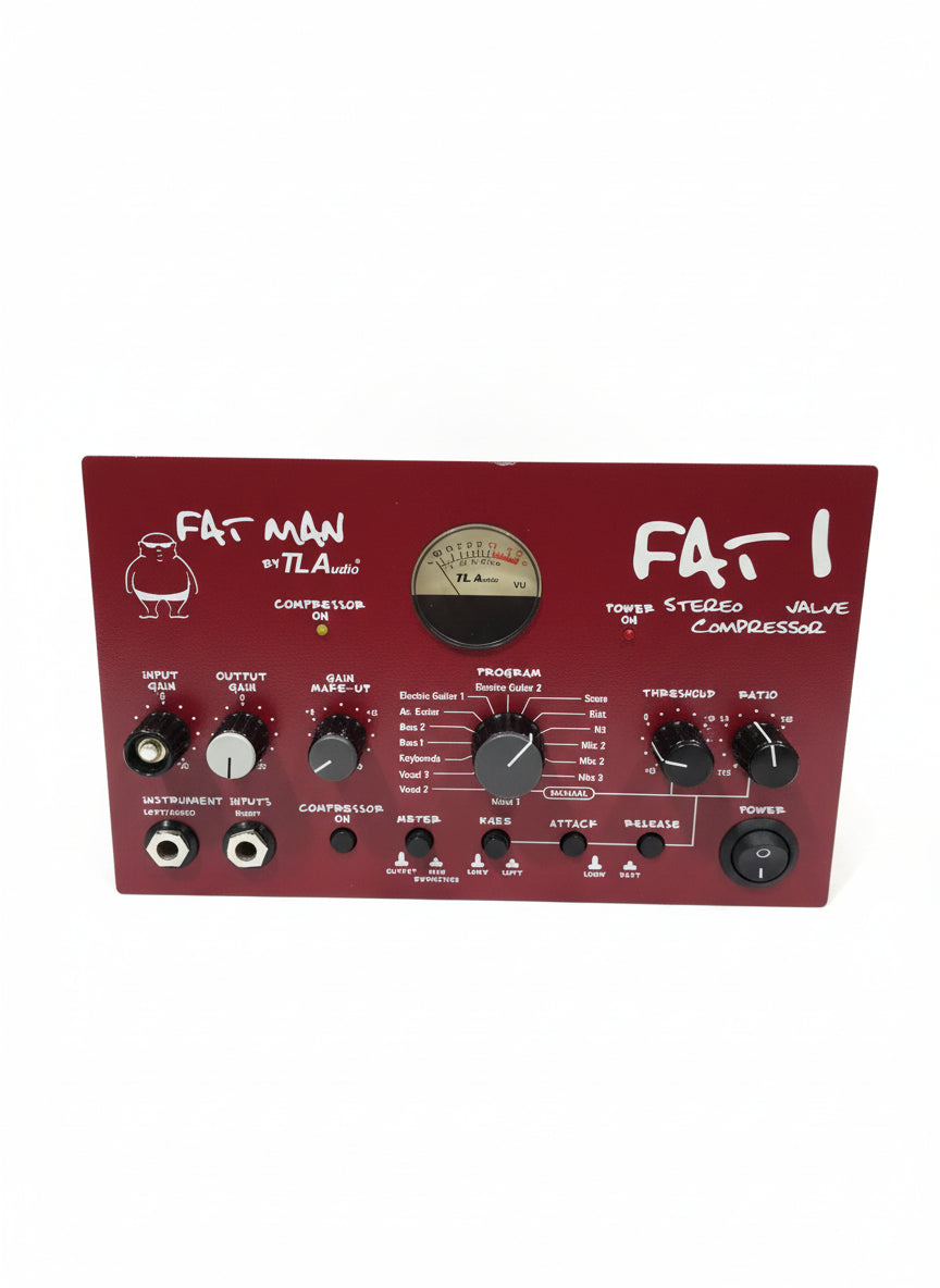TLA Audio Fat Man Fat 1 - Tube Compressor - Good w/ Power Supply ...