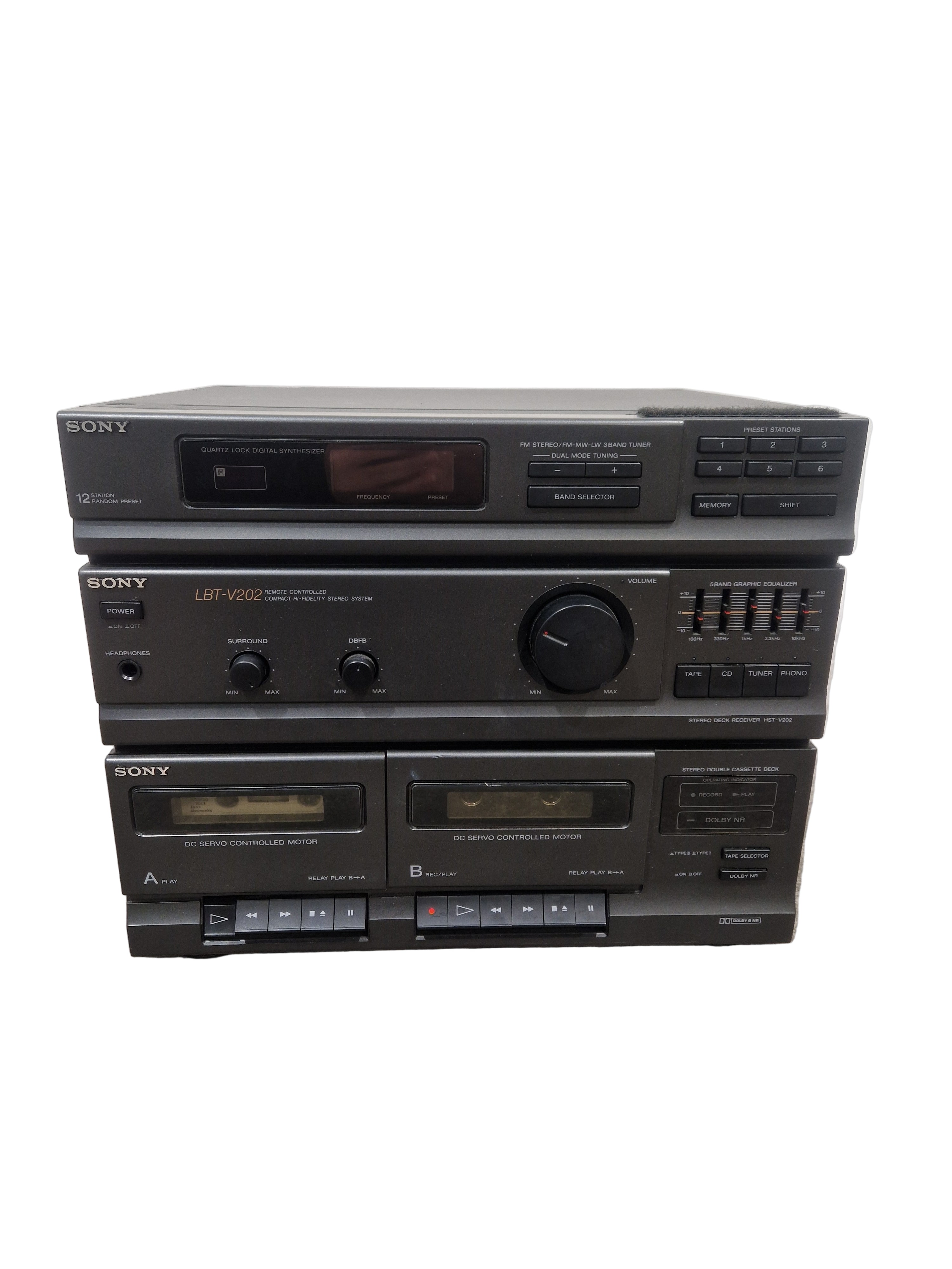 Sony LBT-V202 Stereo System - Classic Audio Setup - Fair (Read Descrip ...