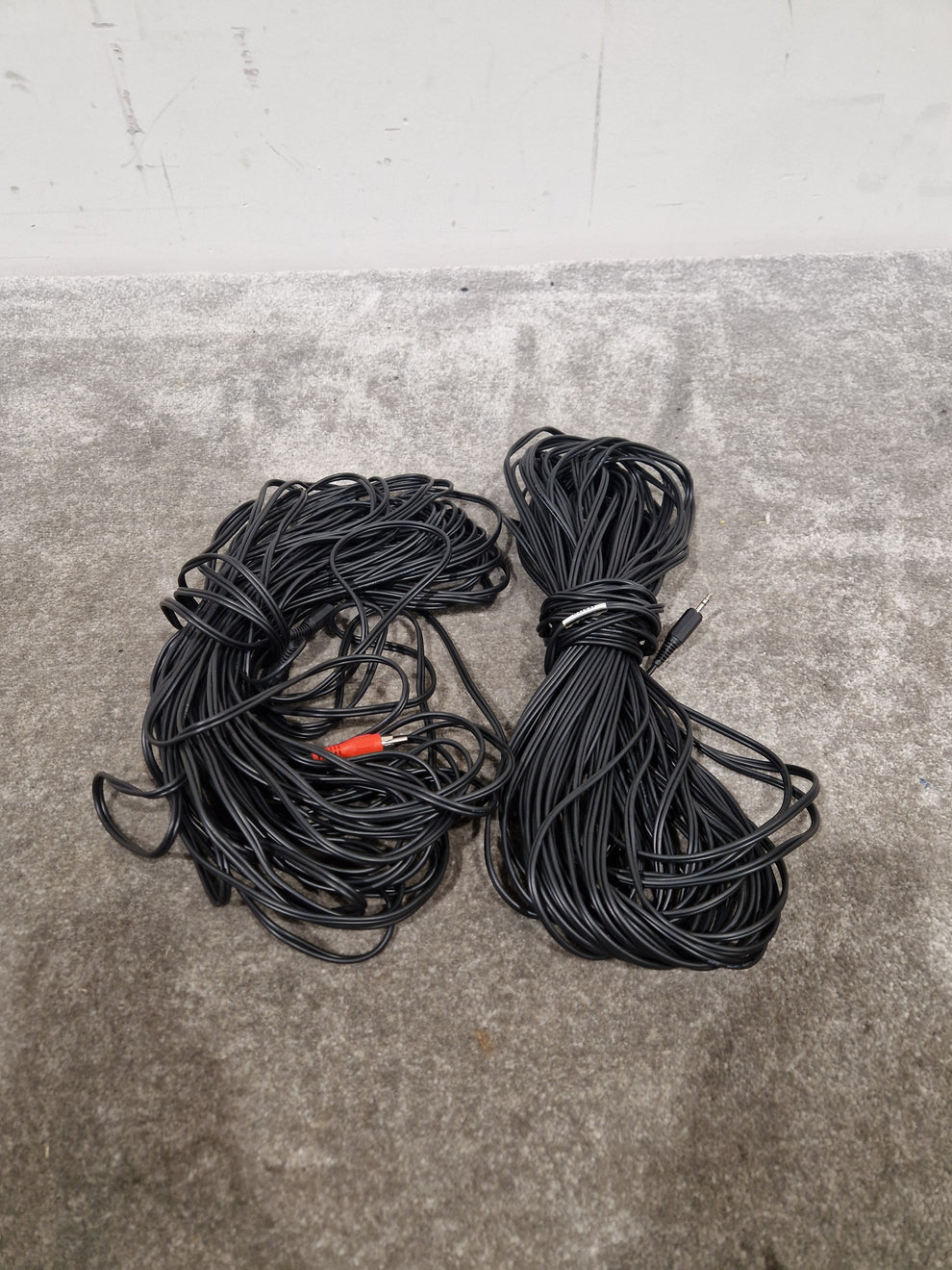 Pair OF Phono TO 3.5mm Jack Long Length - Durable Audio Cable - Excell ...