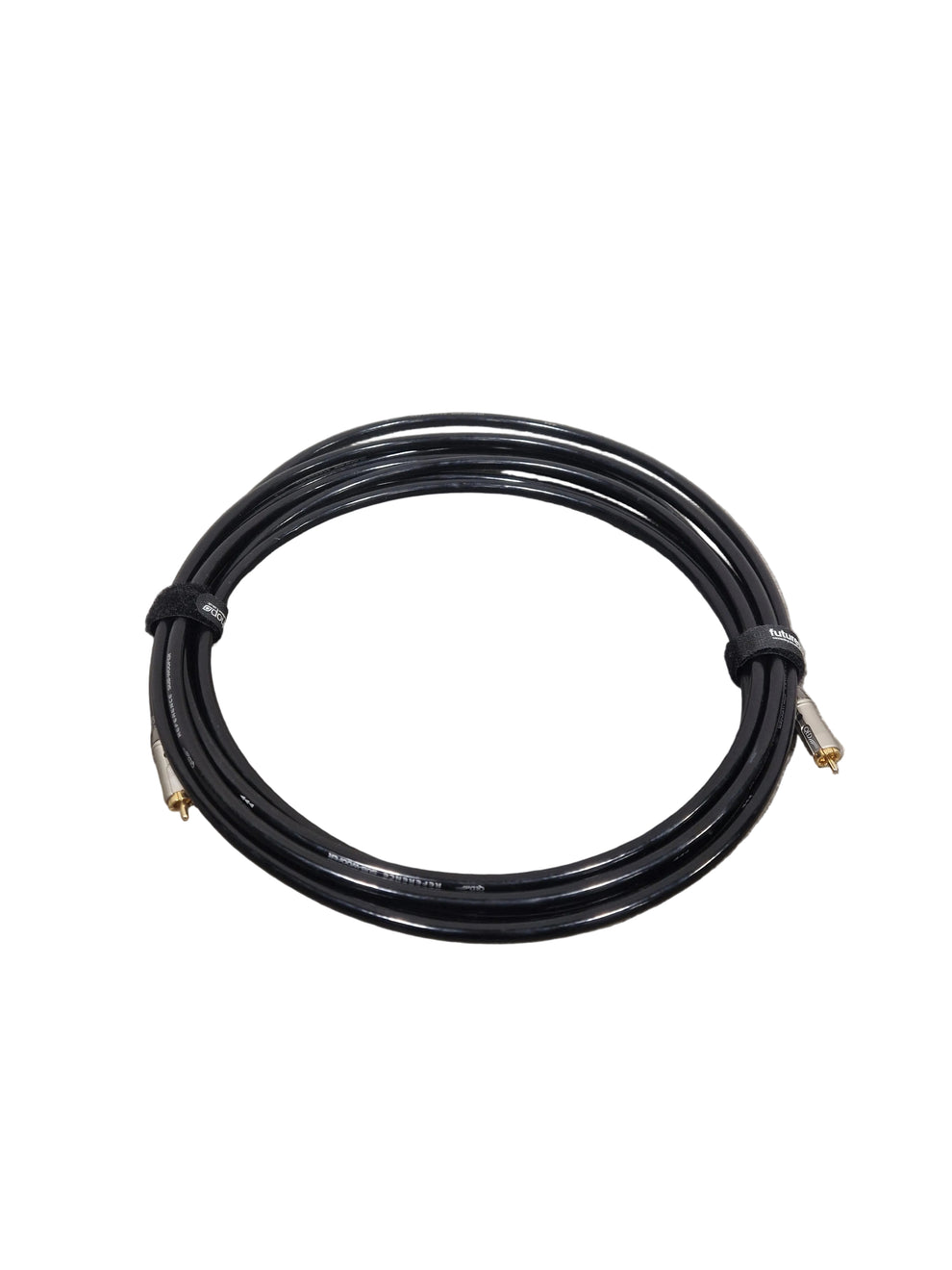 QED Single Reference Subwoofer Cable High Quality Black 15FT Audio Cab ...