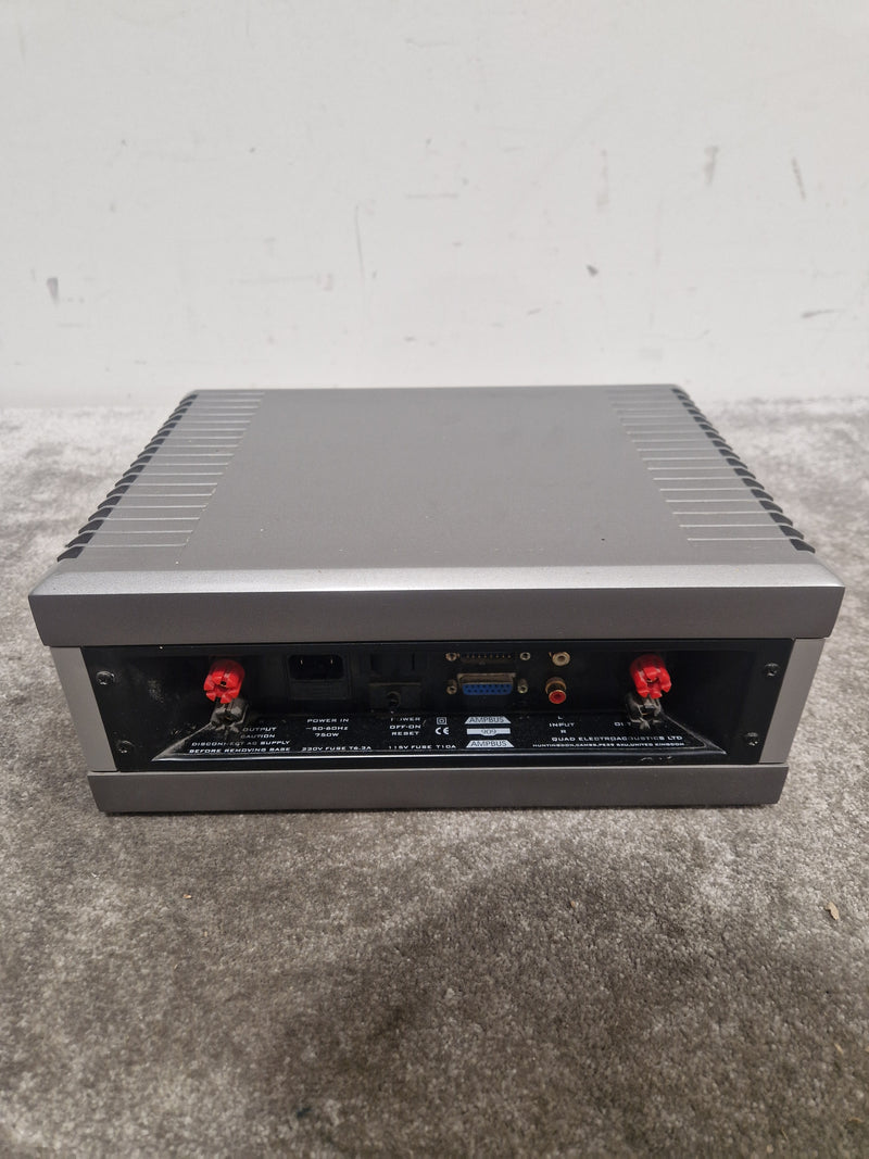Quad 909 - Power Amplifier - Silver - Good – Audio Trader