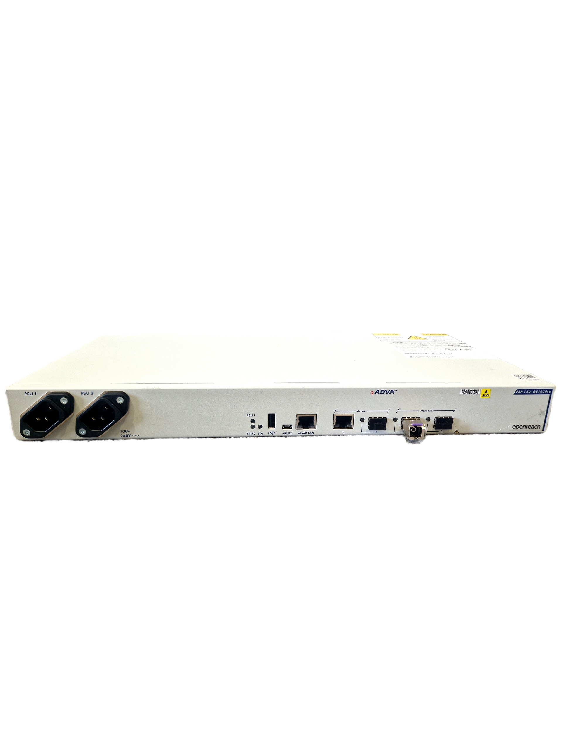 ADVA Openreach FSP 150-GE102Pro Network Demarcation Device – Carrier E ...