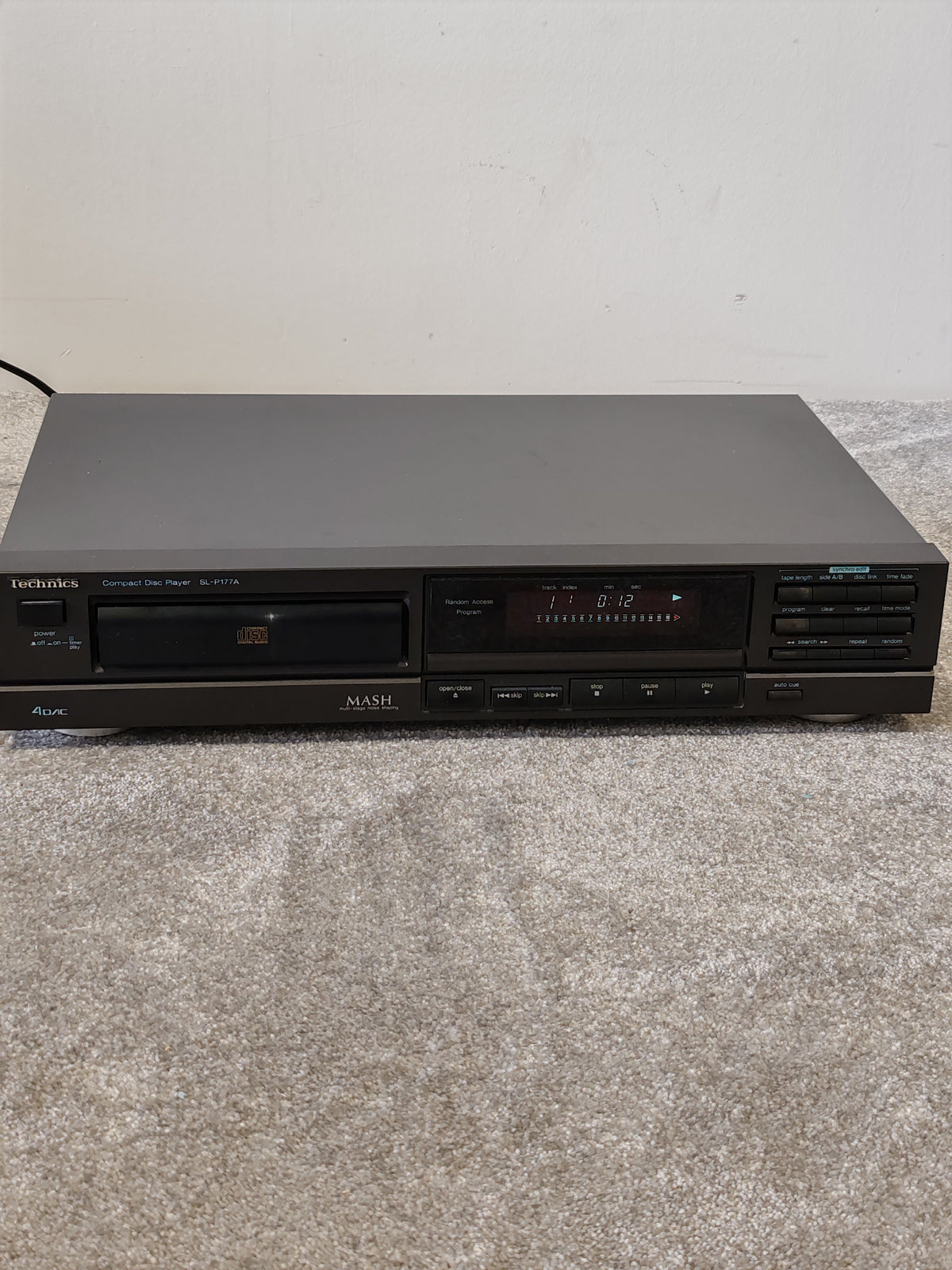 Technics SL-P177A CD Player – Very Good Condition – Audio Trader